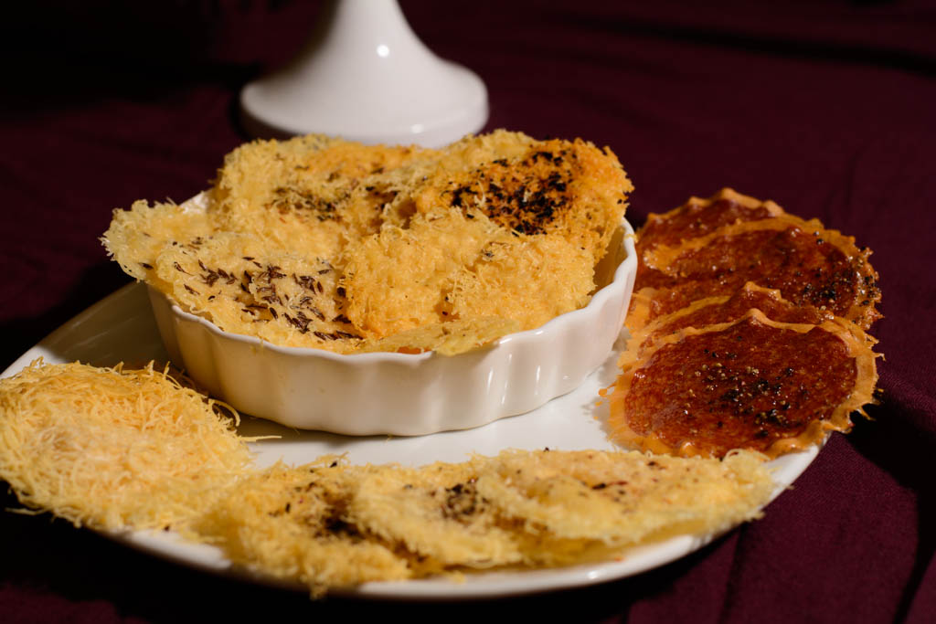 Parmesanchips Partysnack Rezept - Ilse Blogt